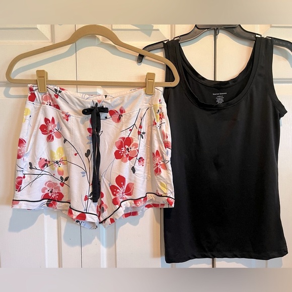 Soma | Intimates & Sleepwear | 2 Pc Pj Setsoma Floral Shorts W Pockets ...